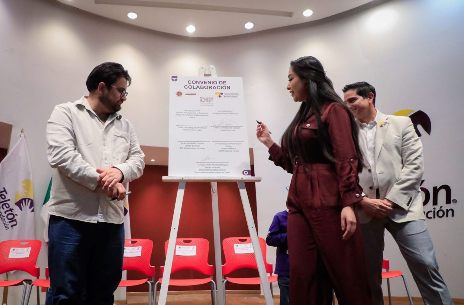 Naucalpan firma cuatro convenios con Fundación Teletón y CRIT Estado de ...
